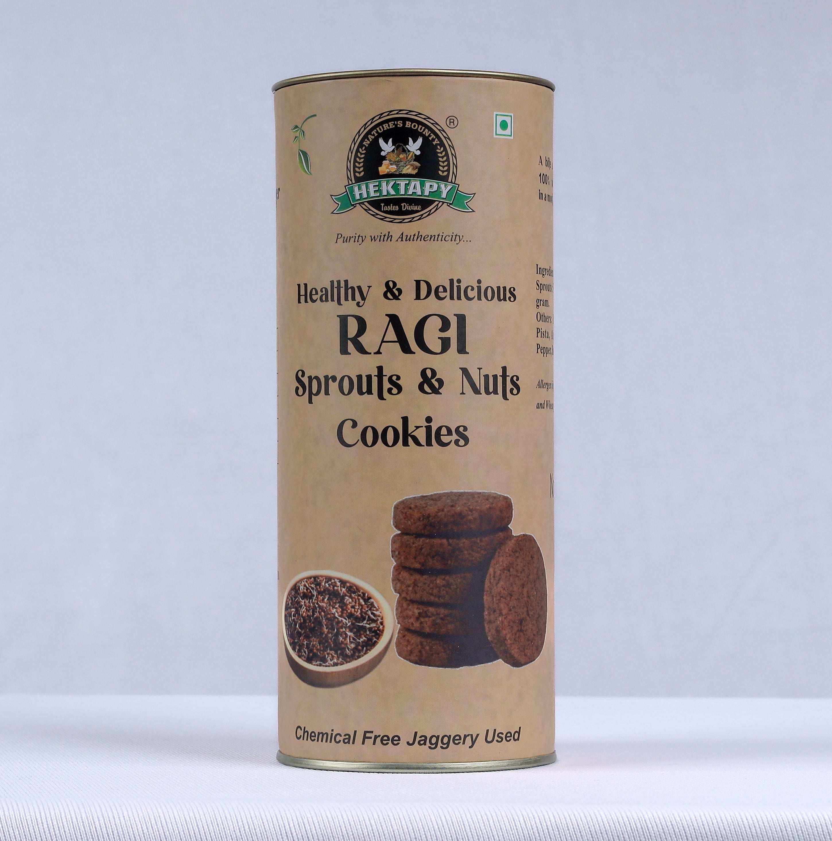 Ragi Millet Cookies - Healthy Finger Millet Snack – Hektapy